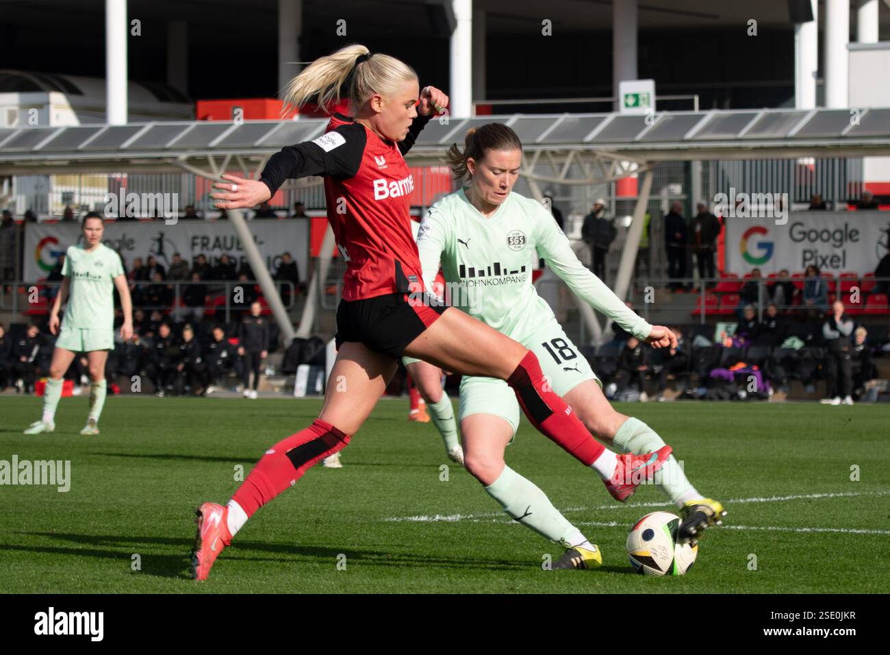 Leverkusen, Germany. 08th Feb, 2025. Leverkusen, Germany, February 8th ...