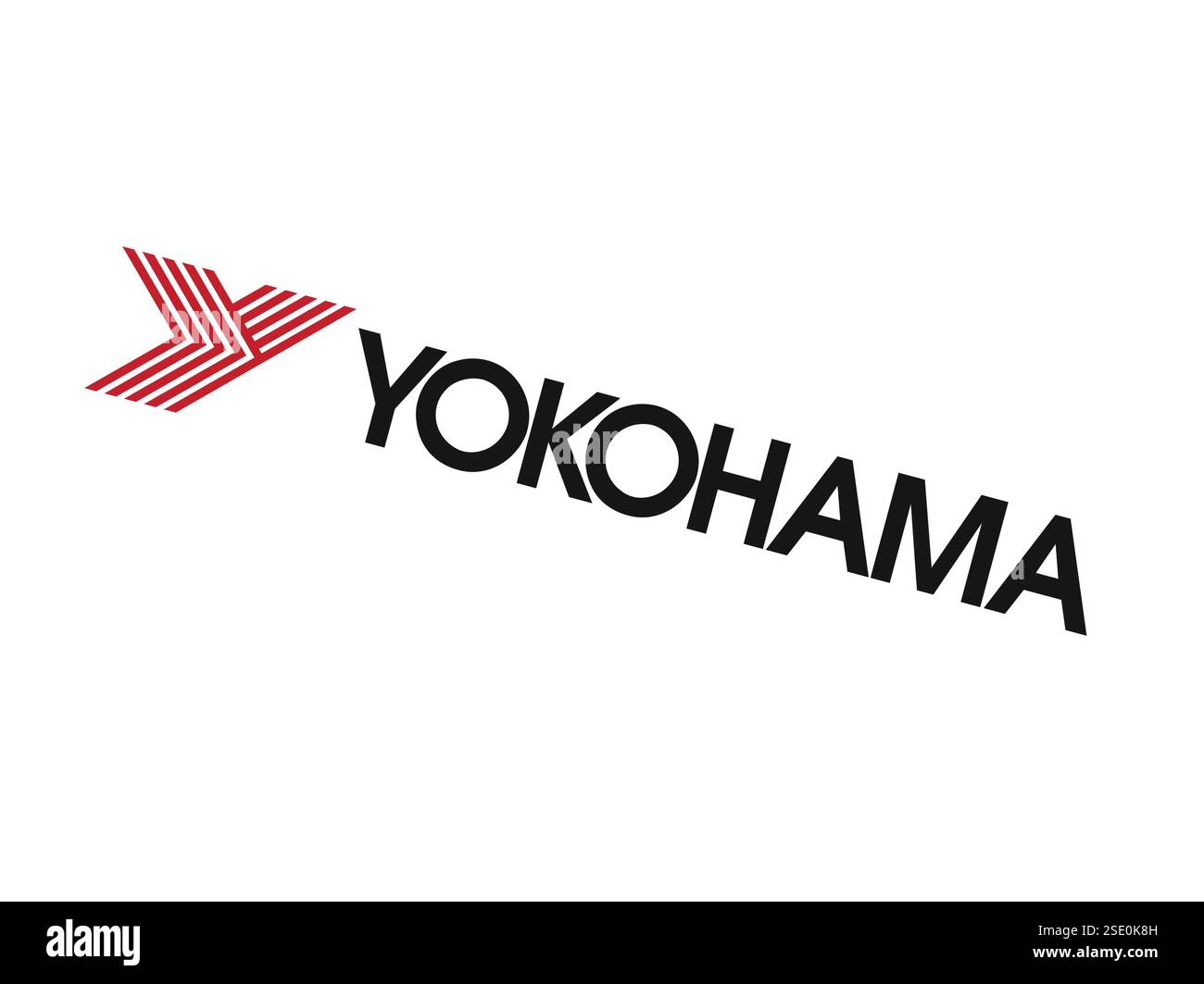 Turned to the right, Yokohama logo, logo Stock Photo - Alamy
