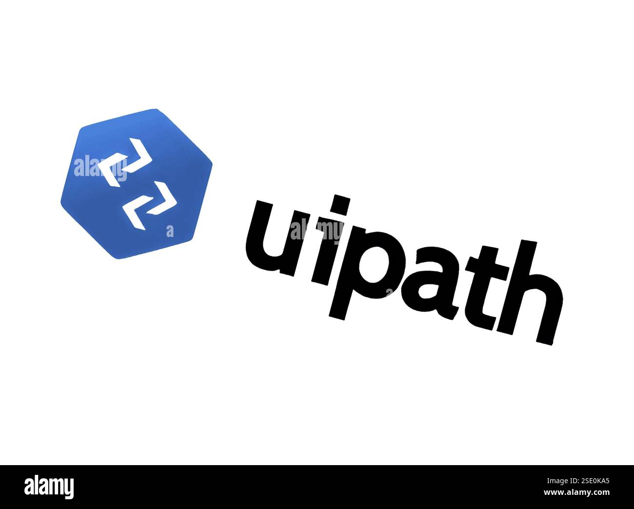 Rotated to right, UiPath Logo old, Software, Logo Stock Photo - Alamy