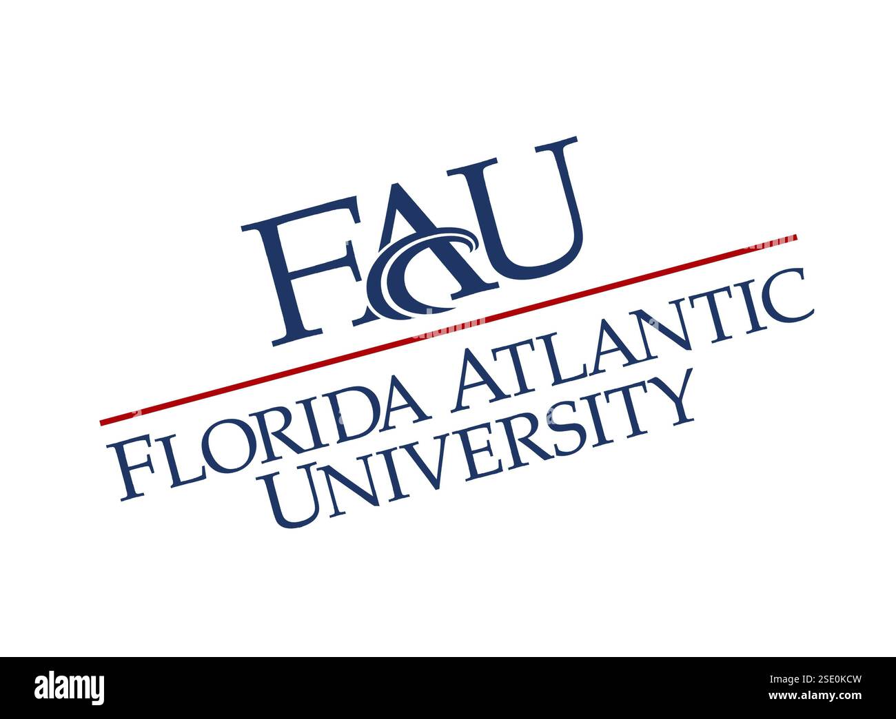 Turned to the left, Florida Atlantic University Logo FAU Logo ...