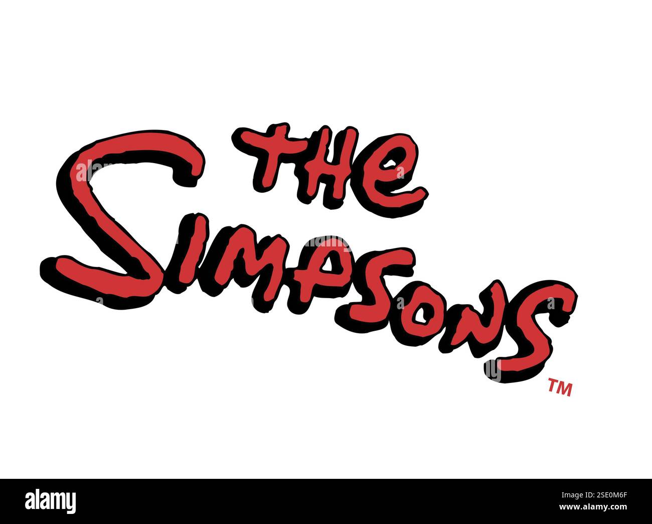 Simpsons logo hi-res stock photography and images - Alamy