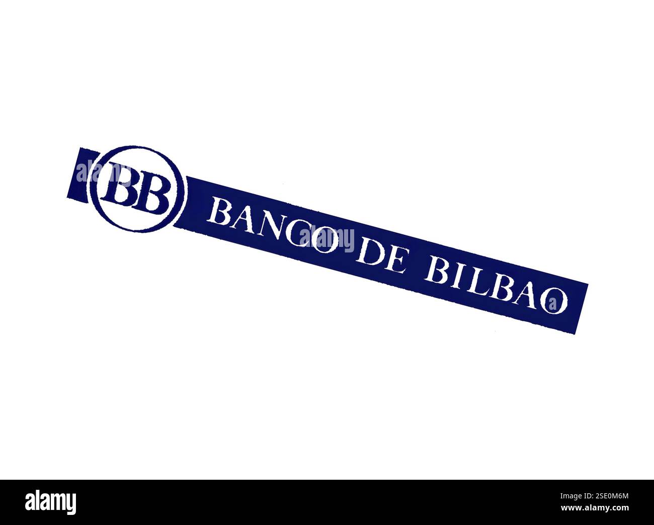 Rotated to right, BBVA Logo 1981, Finance, Old Logo from 1981 Stock ...