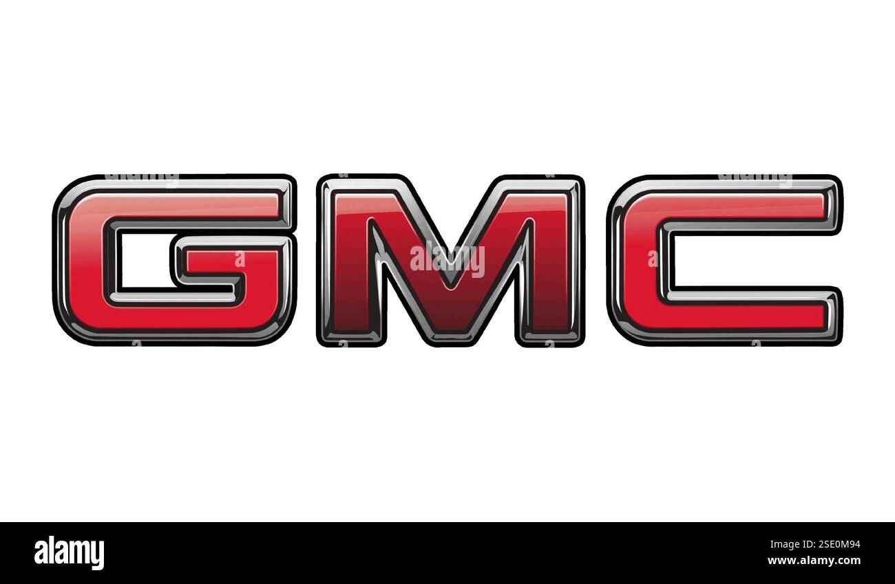 GMC Symbol, Car, Logo Stock Photo - Alamy