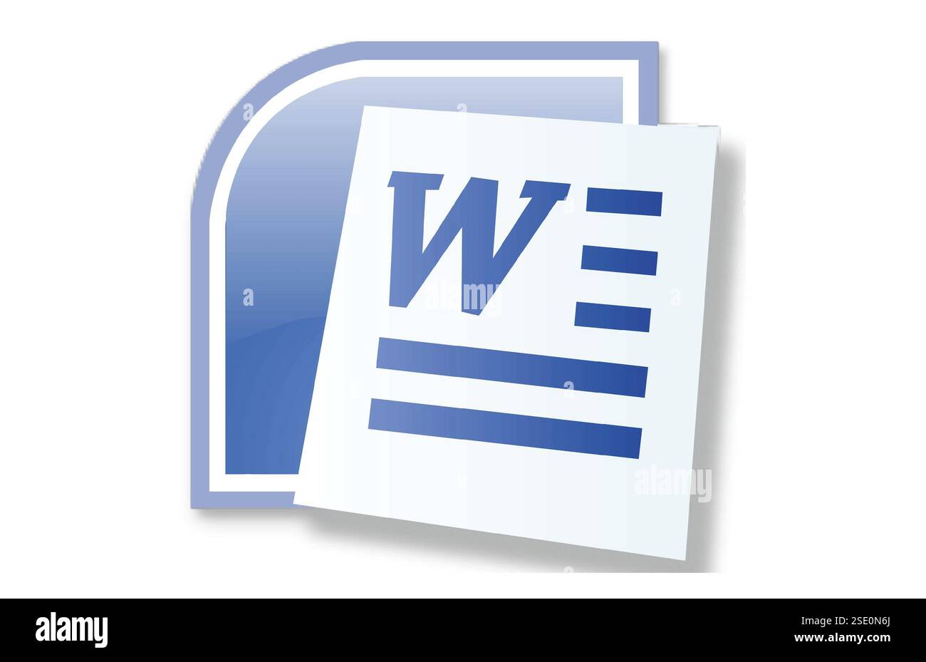 Microsoft Word Emblem 1, Software, Logo Stock Photo - Alamy