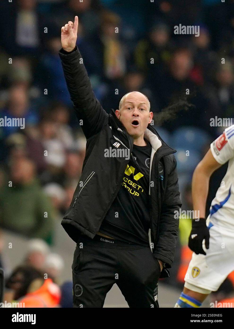 Millwall manager Alex Neil during the Emirates FA Cup fourth round ...
