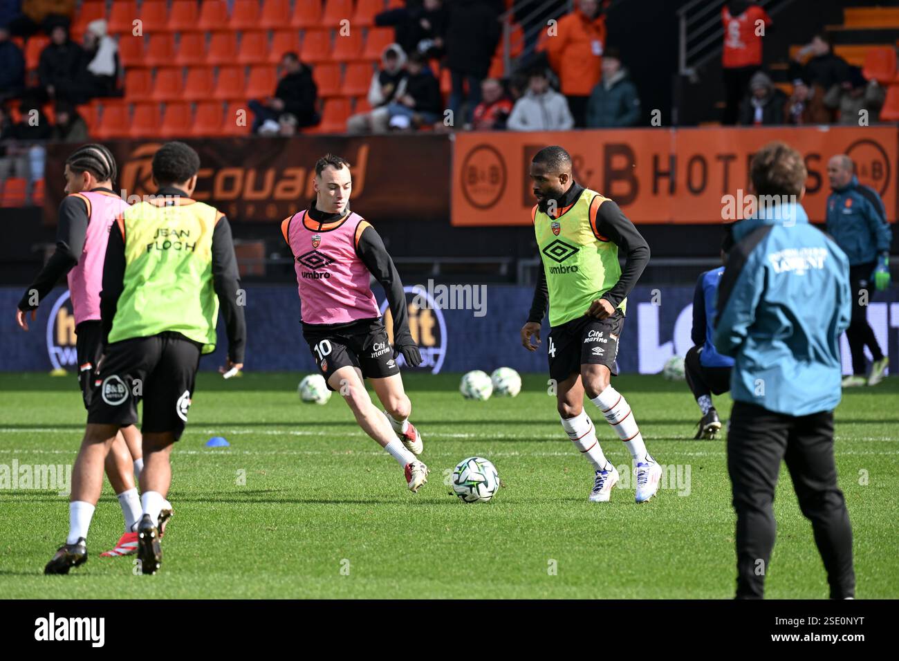 10 Pablo PAGIS (fcl) during the ligue 2 BKT match between Lorient and ...
