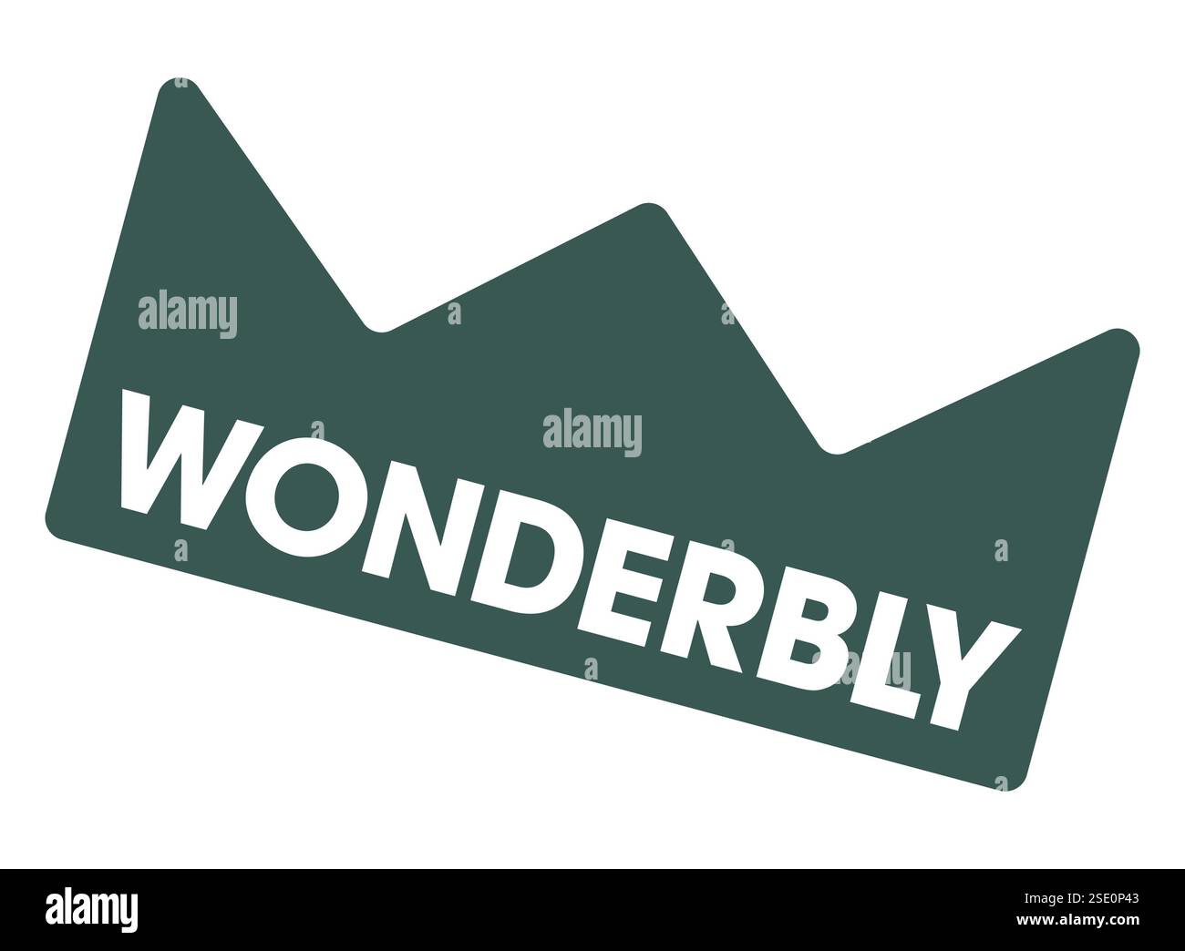 Turned right, Wonderbly Logo, Other companies, Logo Stock Photo - Alamy