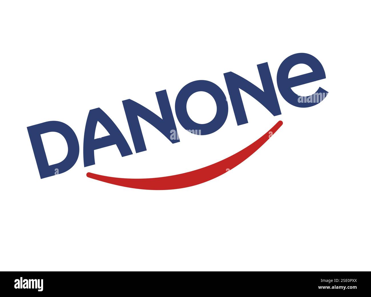 Rotated to left, Danone Logo, Food, Logo Stock Photo - Alamy