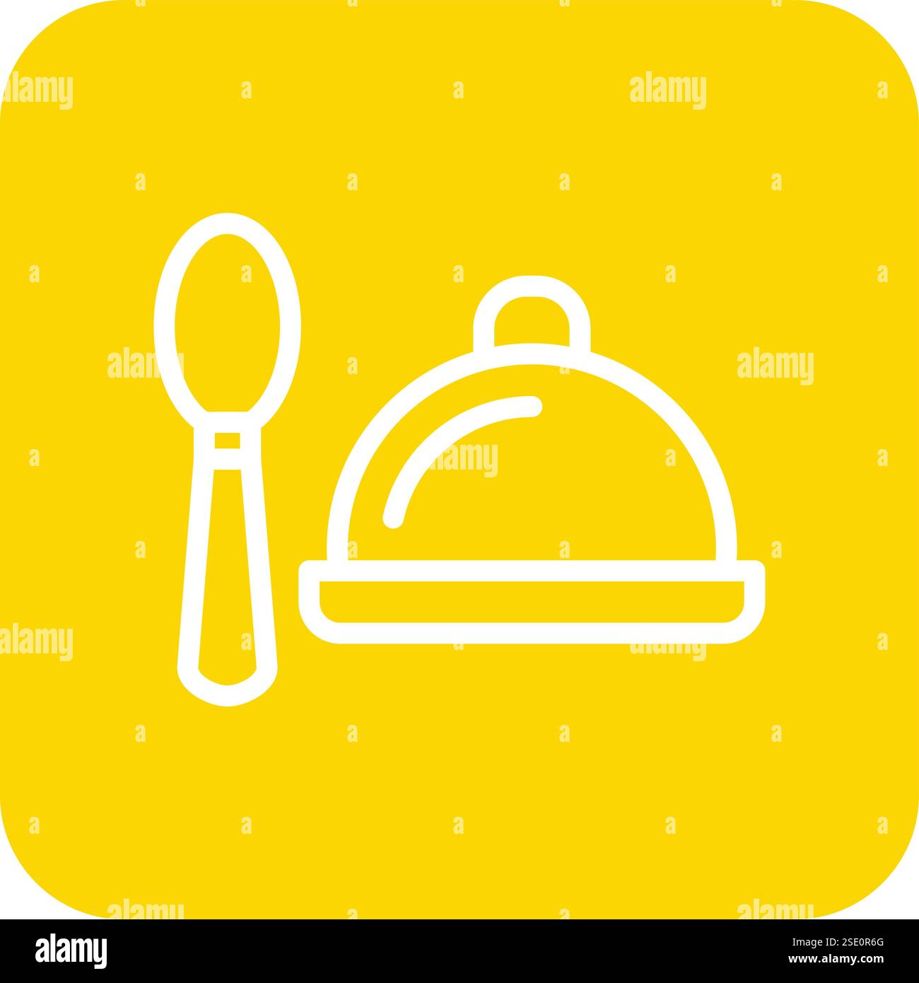 Monochrome restaurant design Cut Out Stock Images & Pictures - Alamy