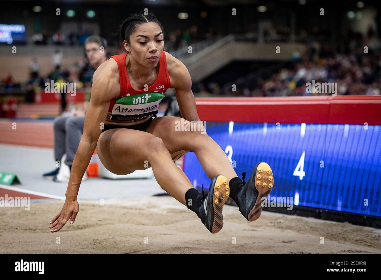 Karlsruhe, Deutschland. 07th Feb, 2025. Attermeyer, Samira (GER); init ...