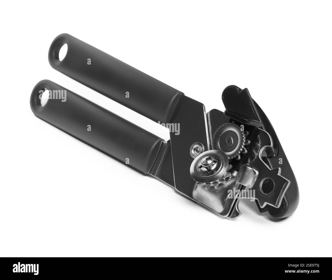 One can opener isolated on white. Kitchen utensil Stock Photo - Alamy