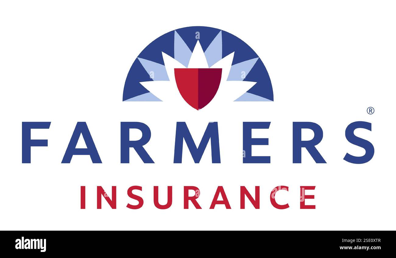 Logo Farmers Insurance Group, Logo Stock Photo - Alamy