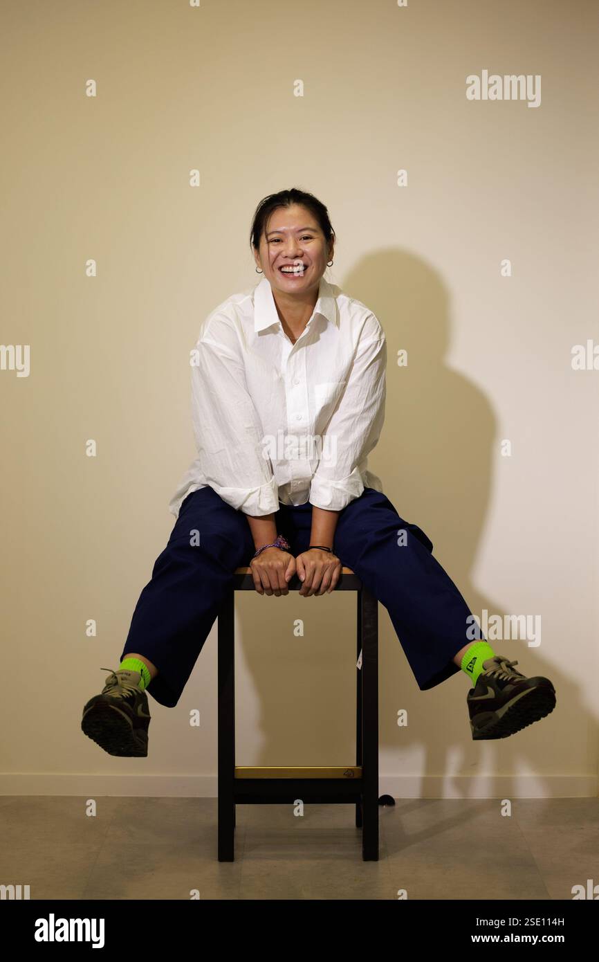 Hong Kong, China. 18th Oct, 2024. A portrait of Riley Yip, the Hong ...