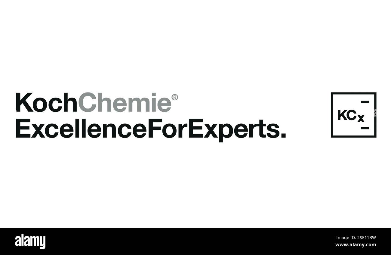 Koch Chemie Logo, Logo Stock Photo - Alamy