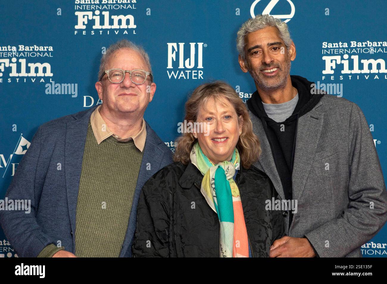 Charlie Hess, Heidi Levitt und Joe Burga bei der Premiere des Kinofilms ...