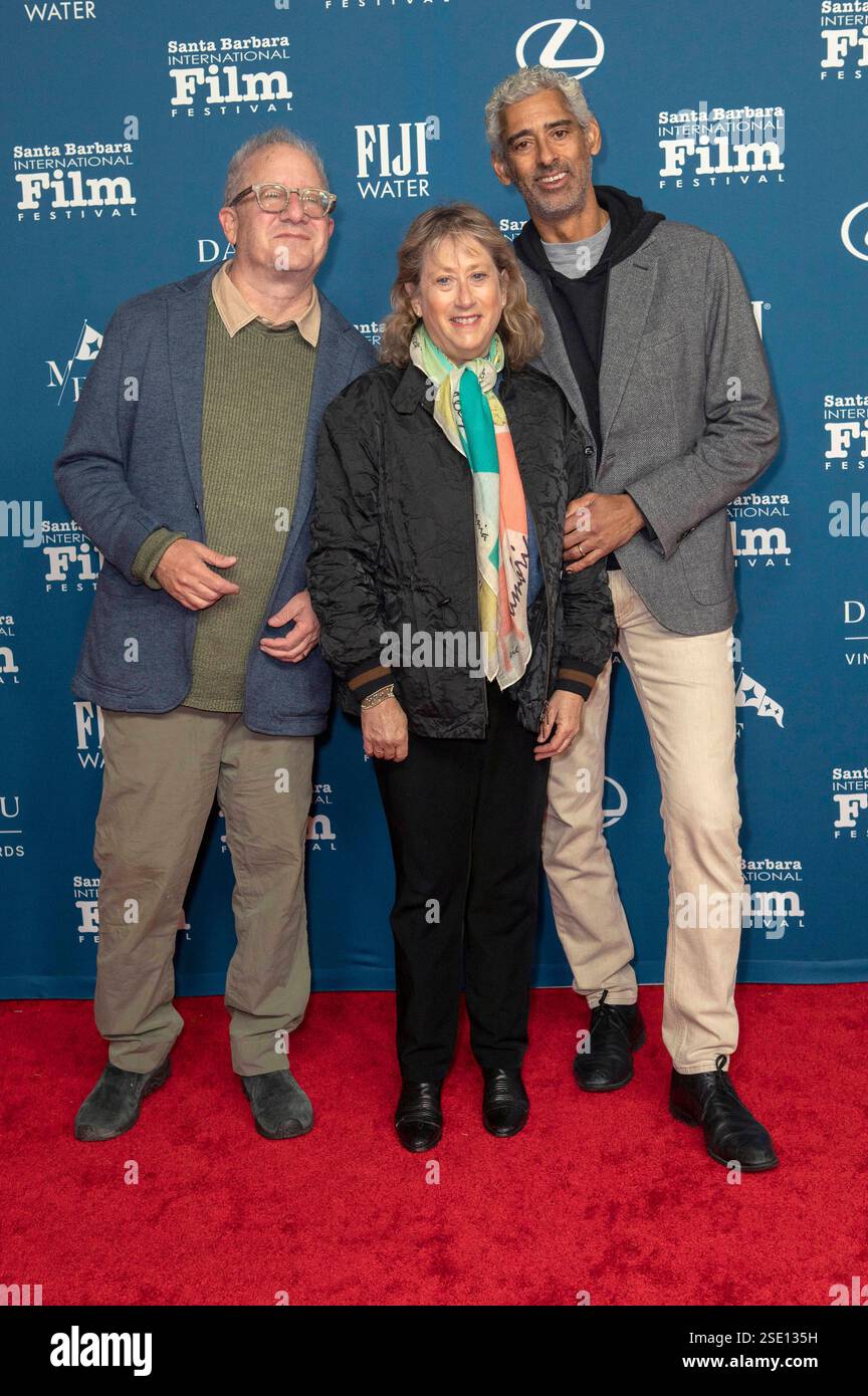 Charlie Hess, Heidi Levitt und Joe Burga bei der Premiere des Kinofilms ...