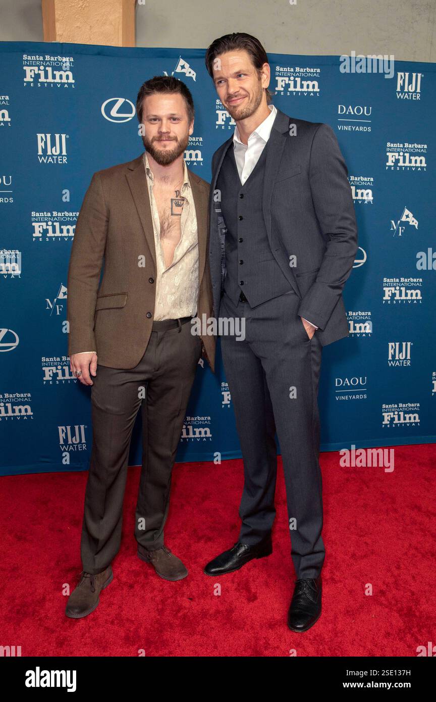 Austin R. Grant und Jon Beavers bei der Premiere des Kinofilms Horizon: An American Saga ...