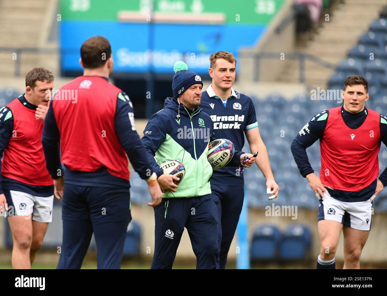 Scottish Gas Murrayfield .Edinburgh.Scotland, UK. 8th Feb, 2025 ...