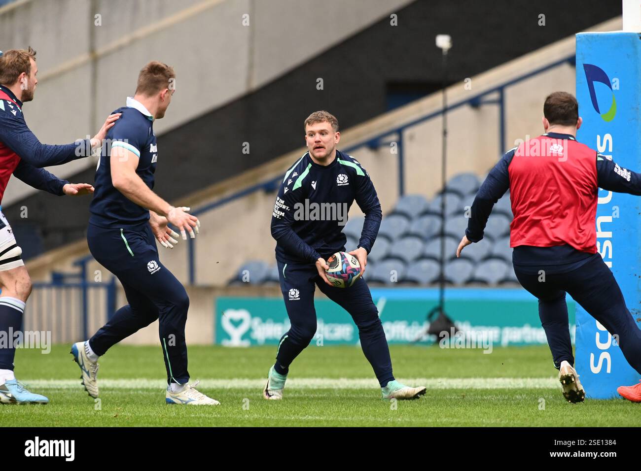 Scottish Gas Murrayfield .Edinburgh.Scotland.UK.8th Feb 2025 Scotland ...