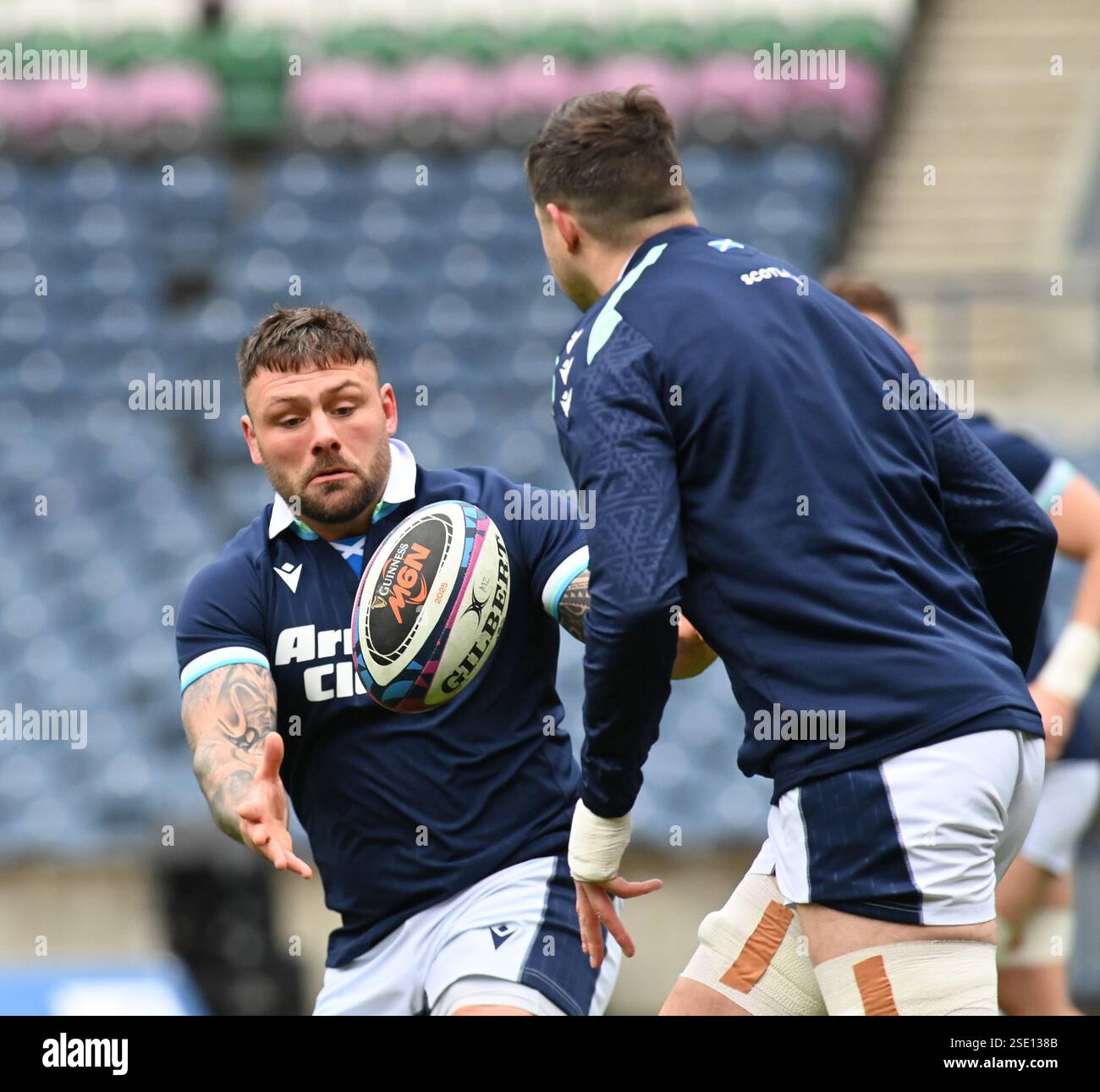 Scottish Gas Murrayfield .Edinburgh.Scotland, UK. 8th Feb, 2025 ...