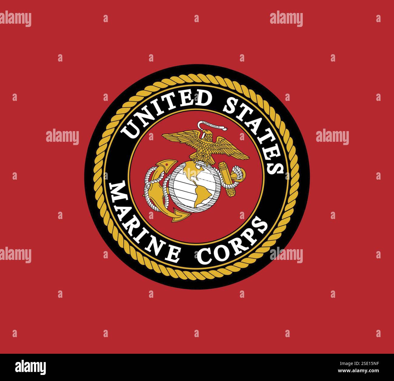 Rotated to right, USMC symbol, Organization, Logo Stock Photo - Alamy