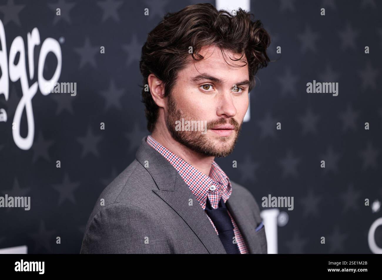 SANTA MONICA, LOS ANGELES, CALIFORNIA, USA - FEBRUARY 07: Chase Stokes ...