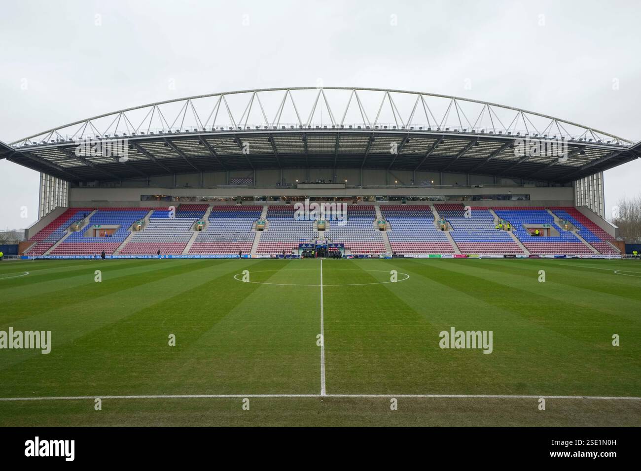 8th February 2025: Brick Community Stadium, Wigan, Greater Manchester ...