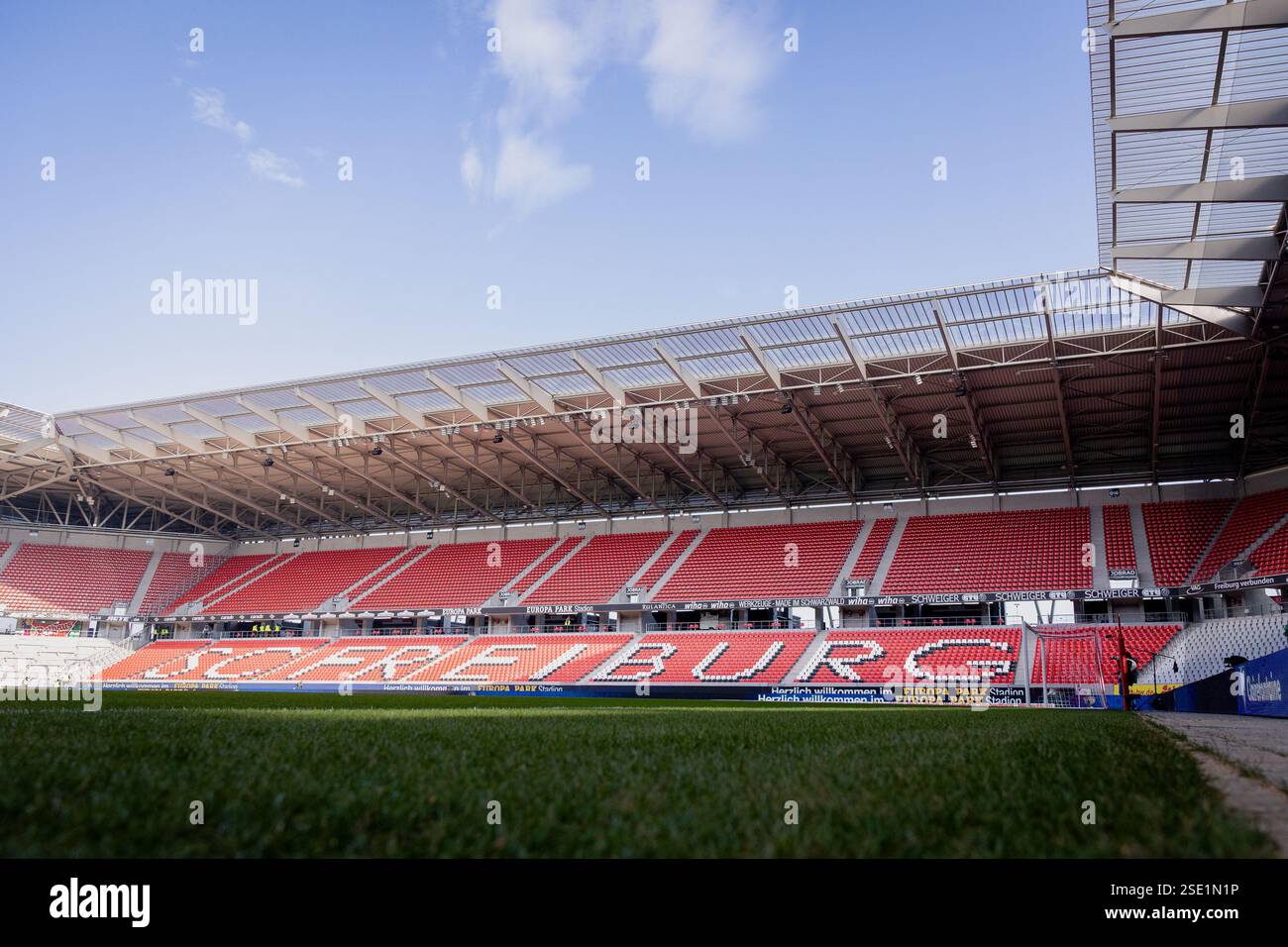 Freiburg, Germany, February 08st 2025: Stadium of SC Freiburg before ...