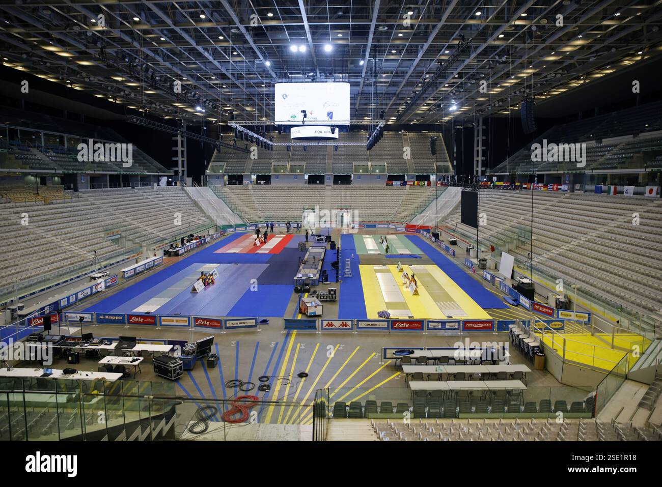 Turin, Italy. 08th Feb, 2025. General view during the Foil Grand Prix ...