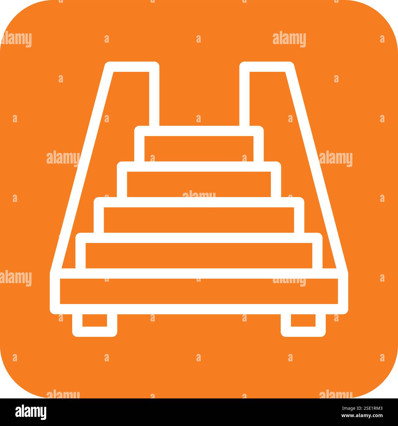 Stairs 1 vector vectors hi-res stock photography and images - Alamy
