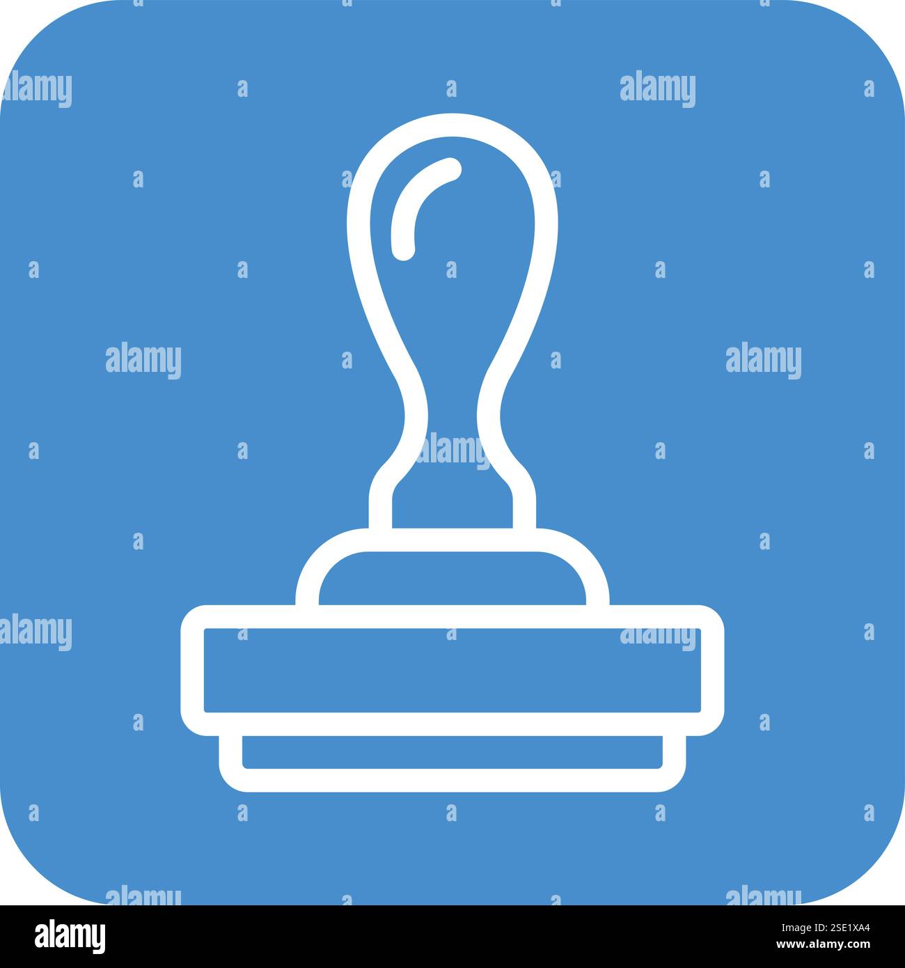 Rubber stamp Vector Icon Design Illustration Stock Vector Image & Art ...