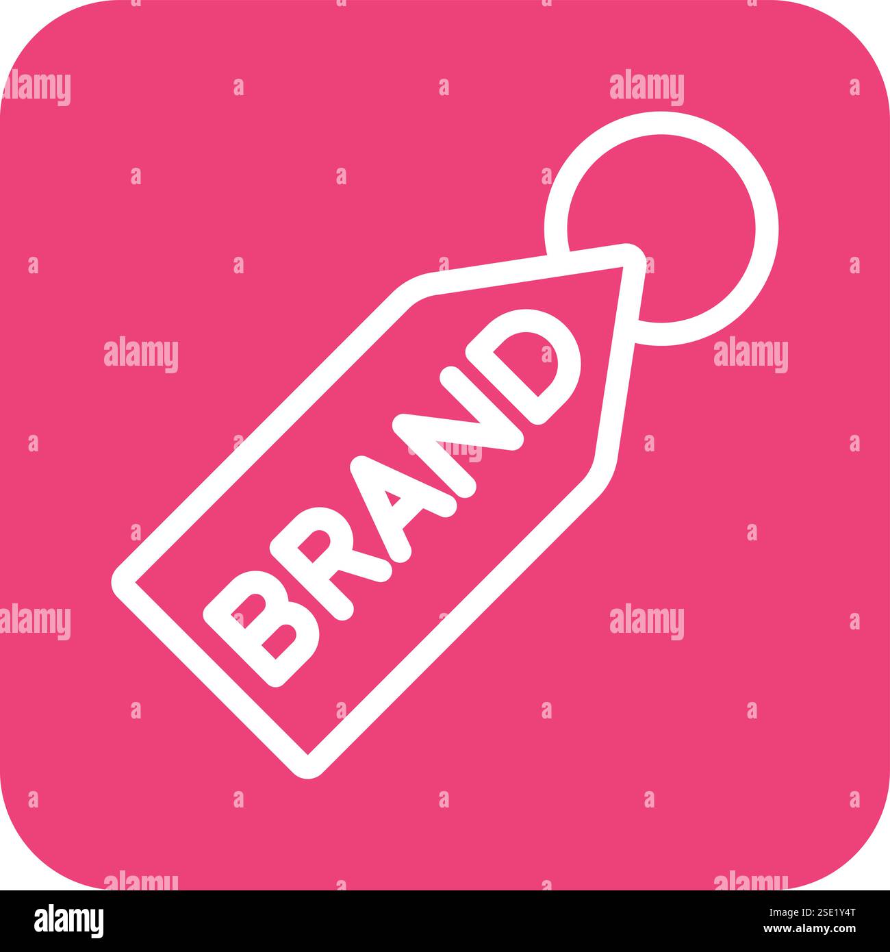 Brand Vector Icon Design Illustration Stock Vector Image & Art - Alamy