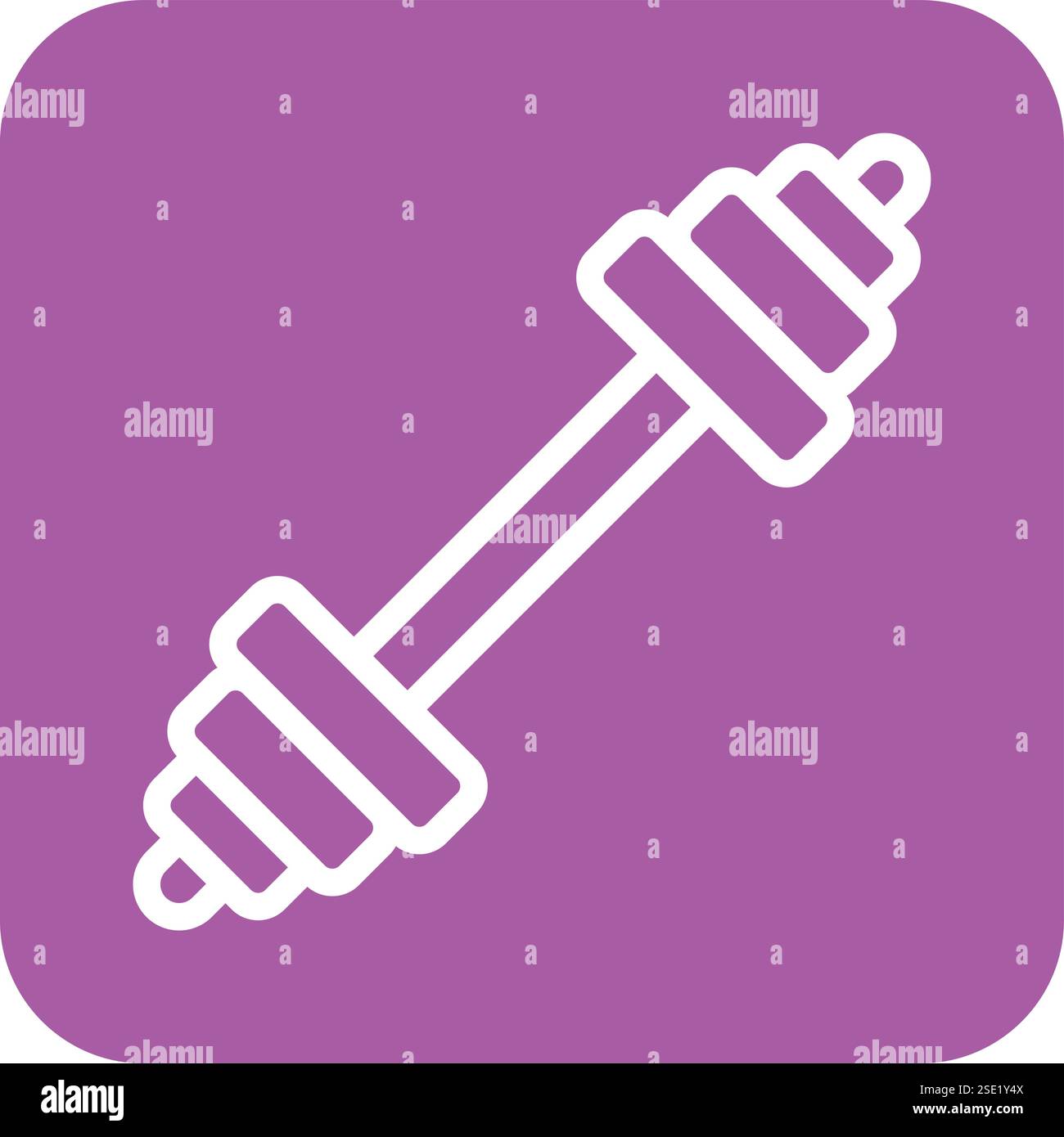 Gym flat icon pack Stock Vector Images - Alamy