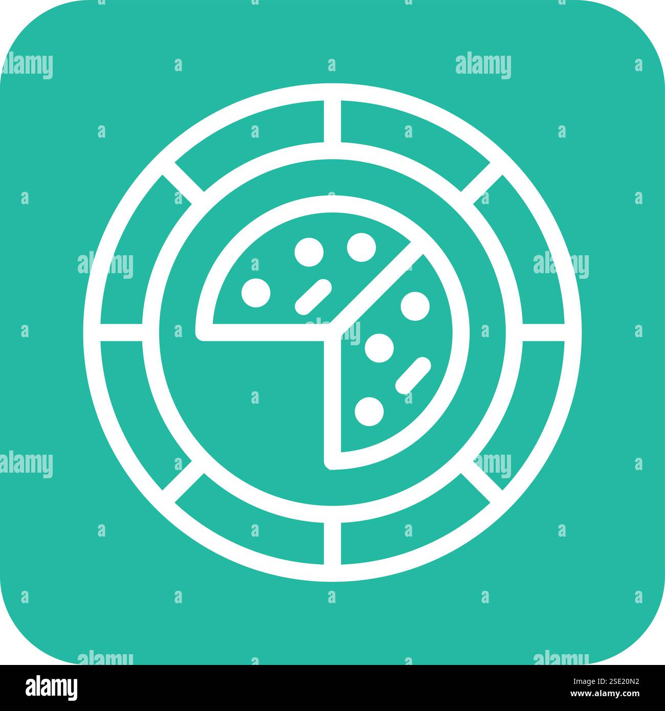 Disposable plate Vector Icon Design Illustration Stock Vector Image ...