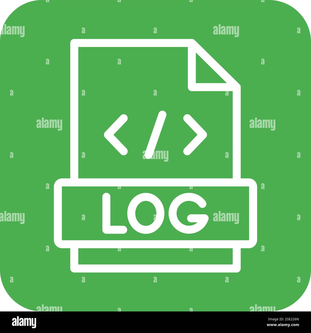 Colorful log Stock Vector Images - Alamy