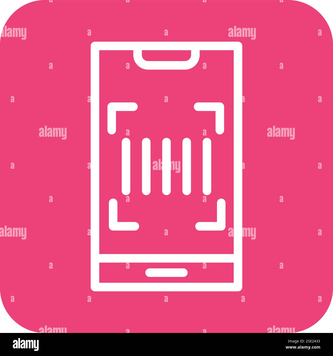 Barcode flat icon commerce Cut Out Stock Images & Pictures - Alamy