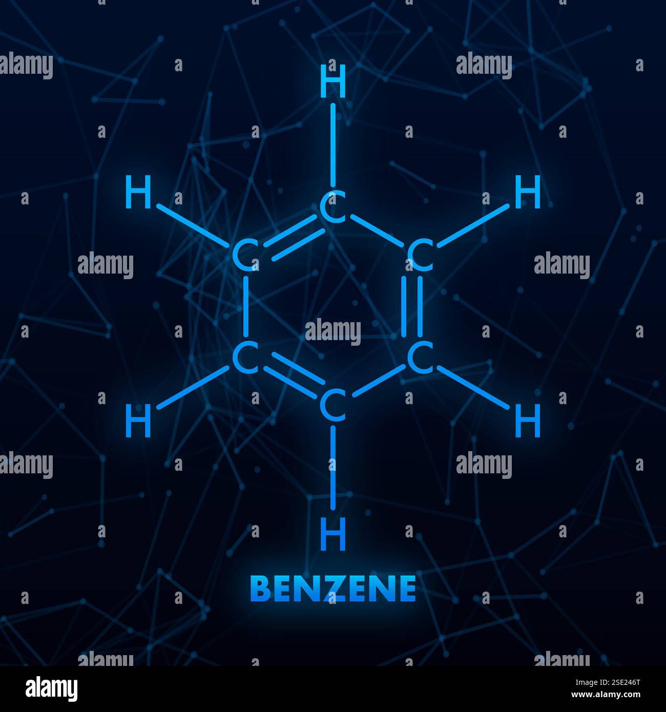 Discovery of benzene structure Stock Vector Images - Alamy