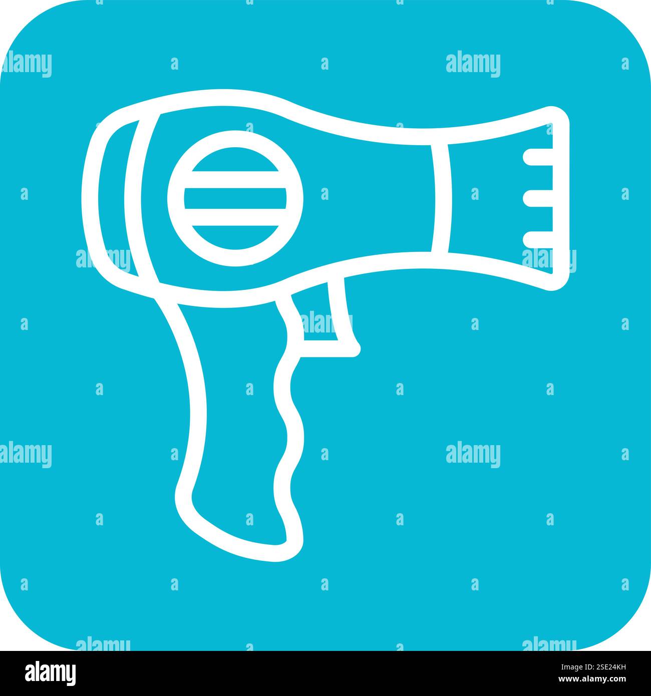 Hair dryer Vector Icon Design Illustration Stock Vector Image & Art - Alamy