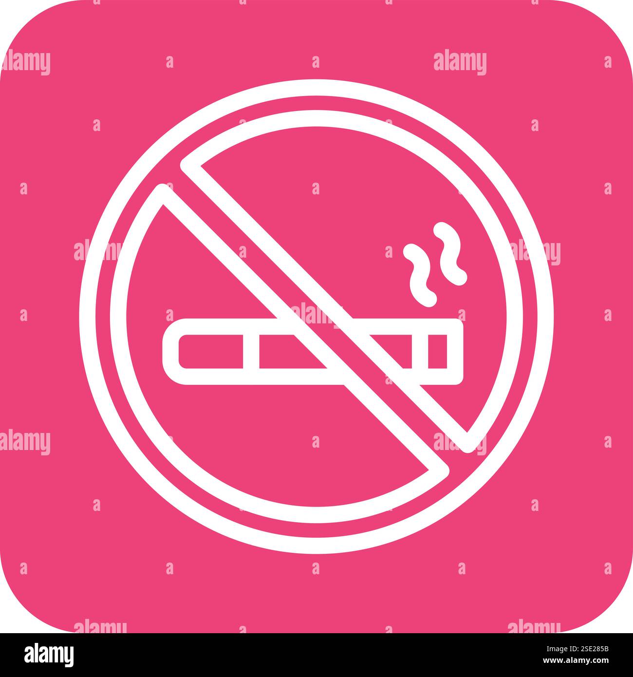 No smoking Vector Icon Design Illustration Stock Vector Image & Art - Alamy