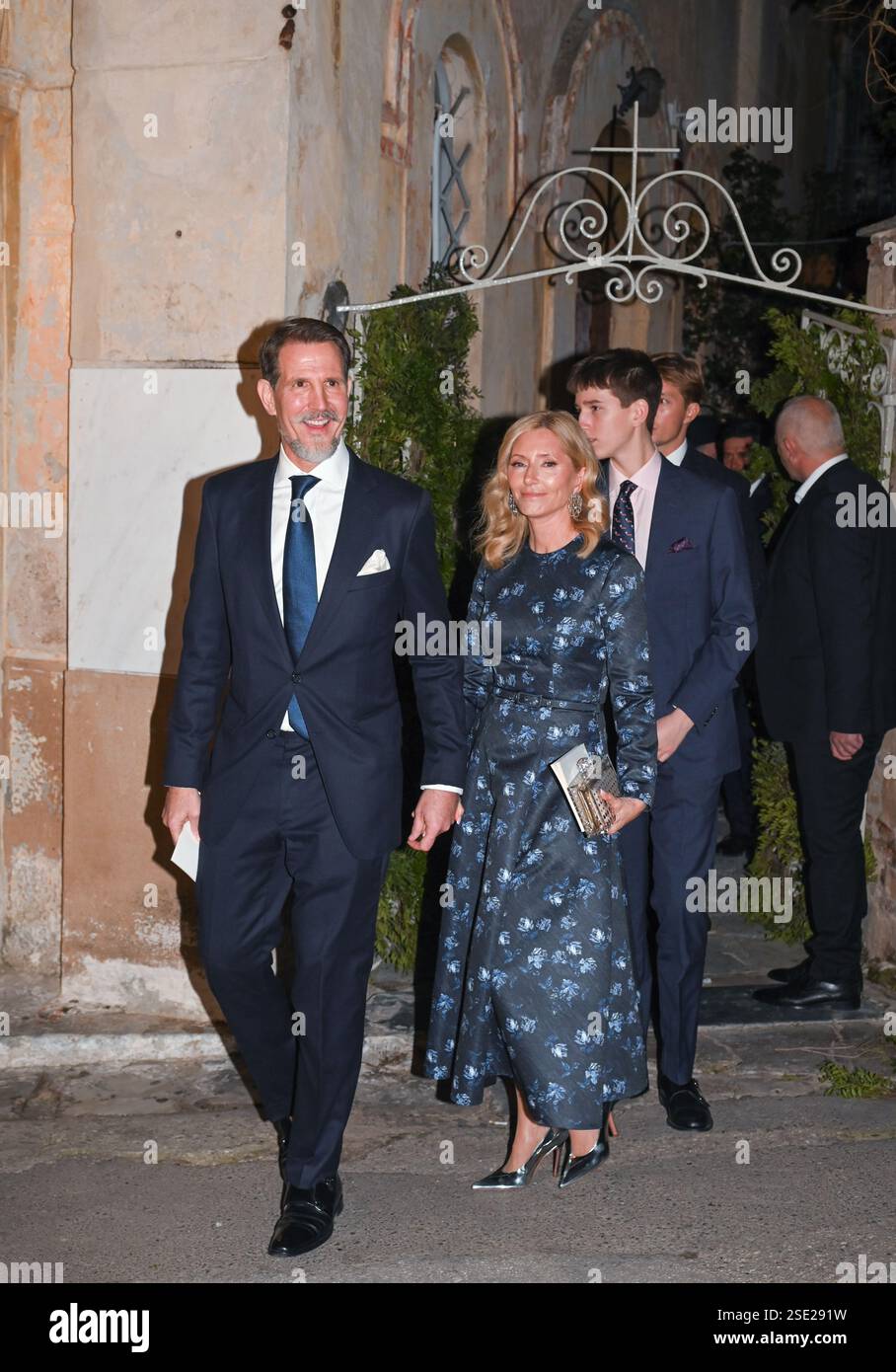 Athens, Greece, 7 February 2025. Pavlos Crown Prince of Greece and ...