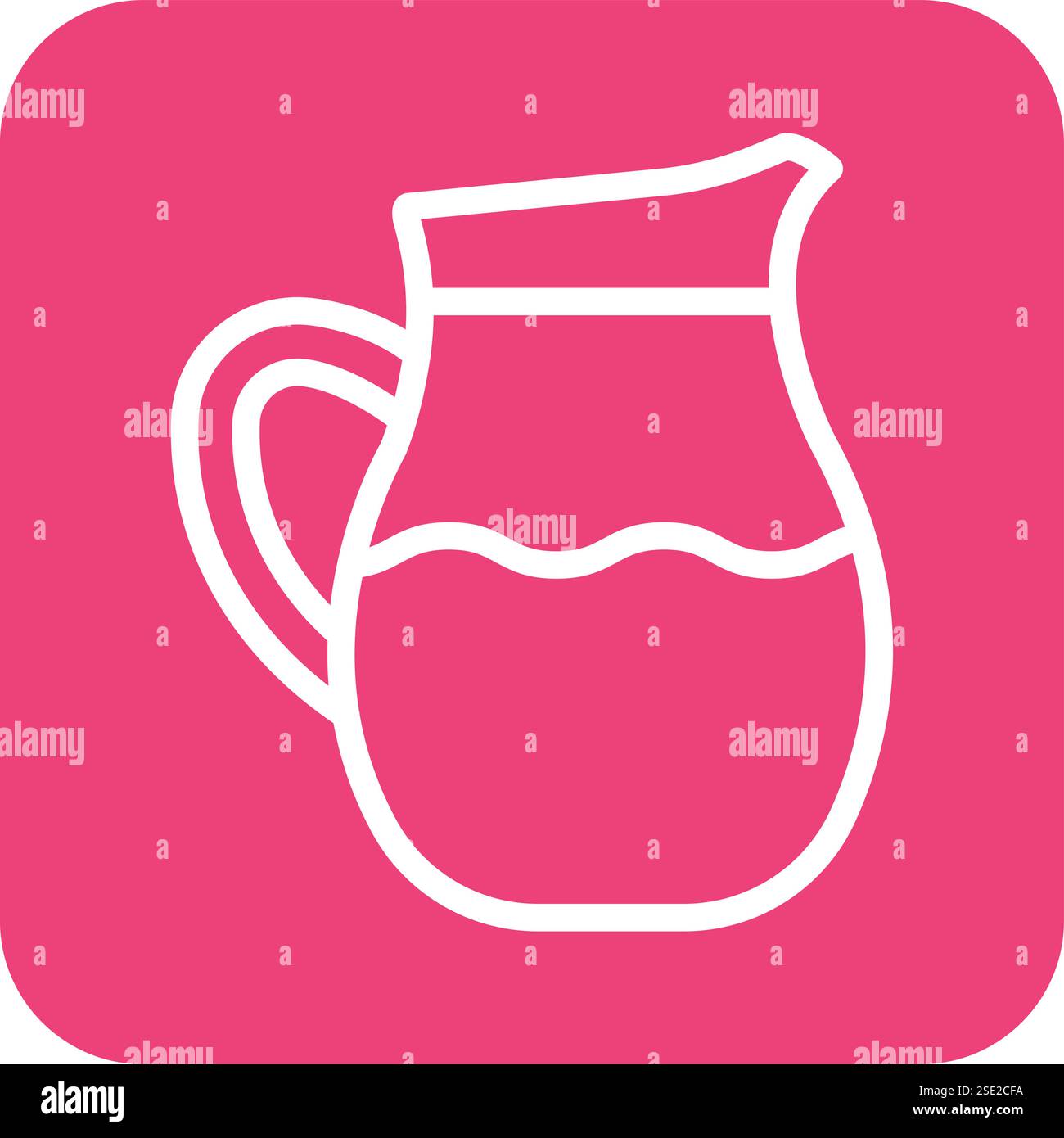 Water jug Vector Icon Design Illustration Stock Vector Image & Art - Alamy