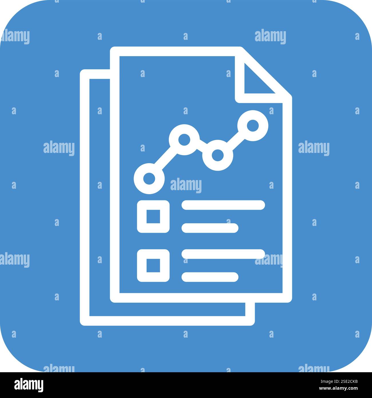 Files report icon outline Stock Vector Images - Alamy