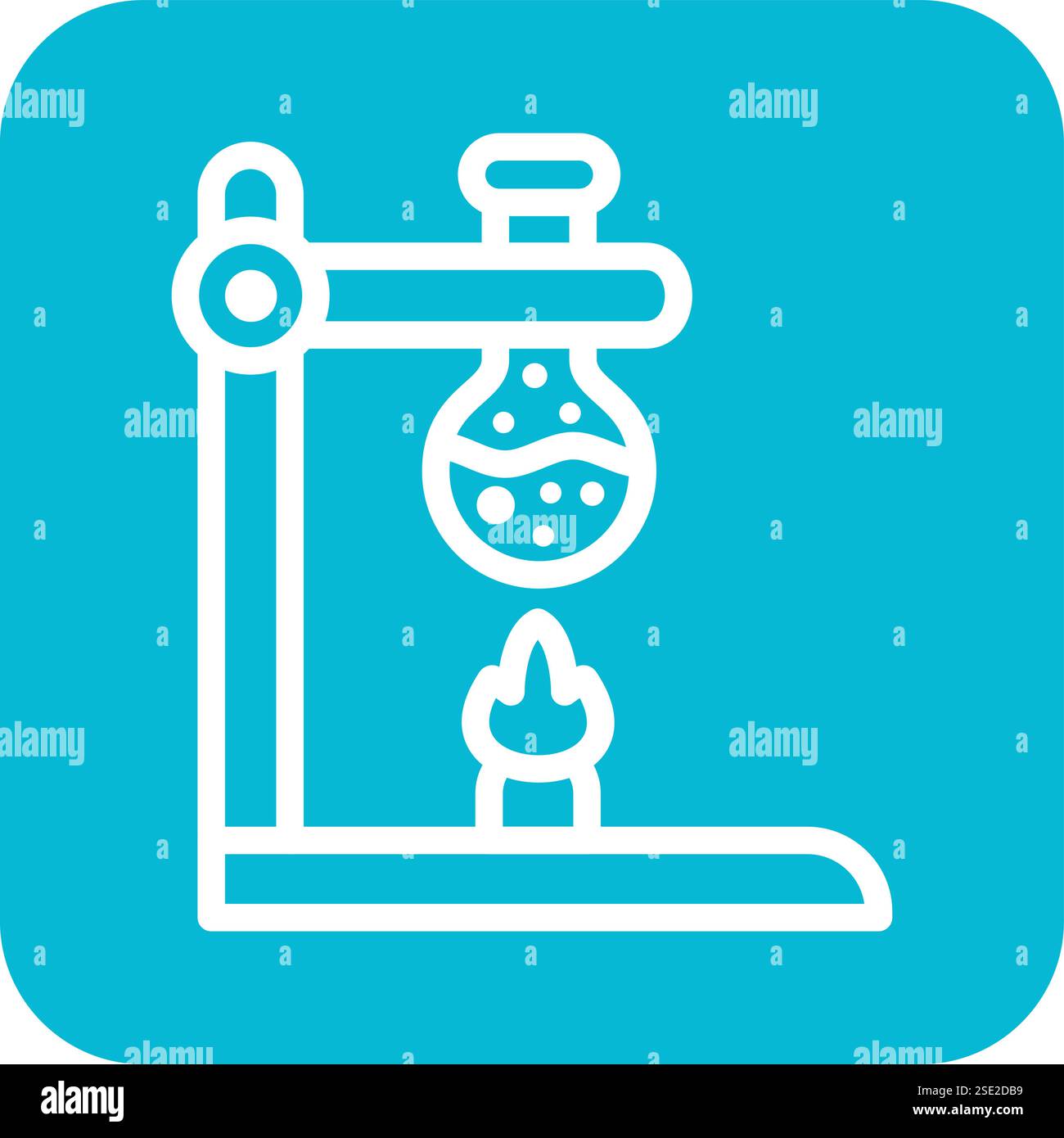 Bunsen burner Vector Icon Design Illustration Stock Vector Image & Art ...