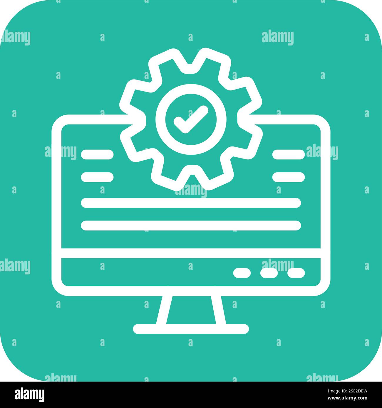 Testing Vector Icon Design Illustration Stock Vector Image & Art - Alamy