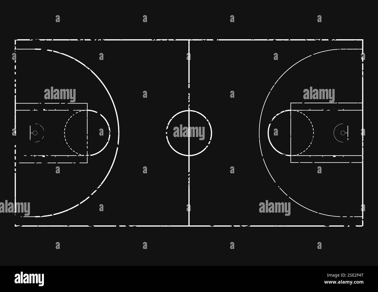 Chalk court Black and White Stock Photos & Images - Alamy