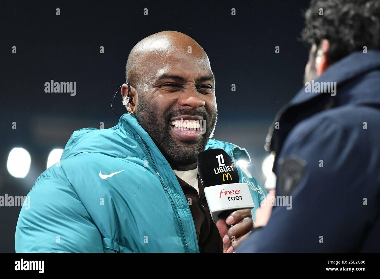 Paris, France. 07th Feb, 2025. The multiple Olympic Champion, Teddy ...