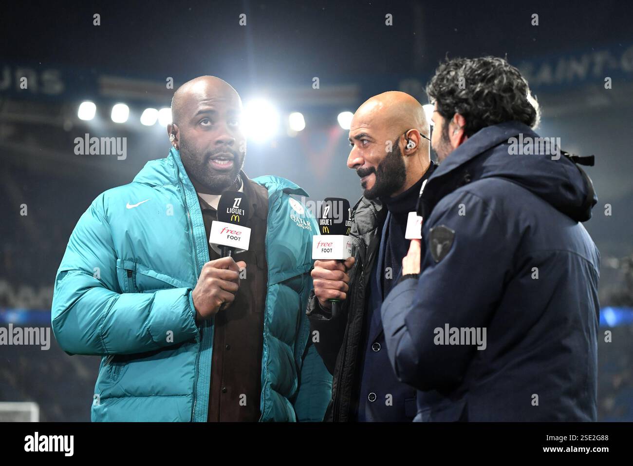 Paris, France. 07th Feb, 2025. The multiple Olympic Champion, Teddy ...