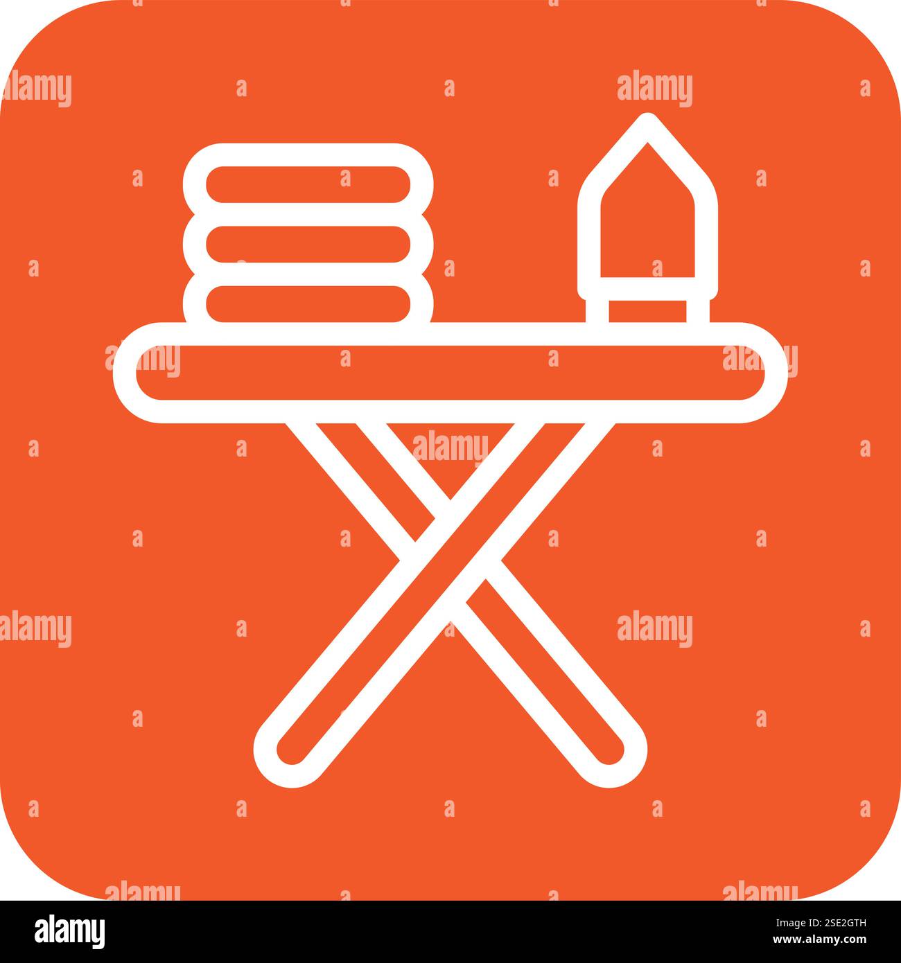 Ironing Board Vector Icon Design Illustration Stock Vector Image And Art