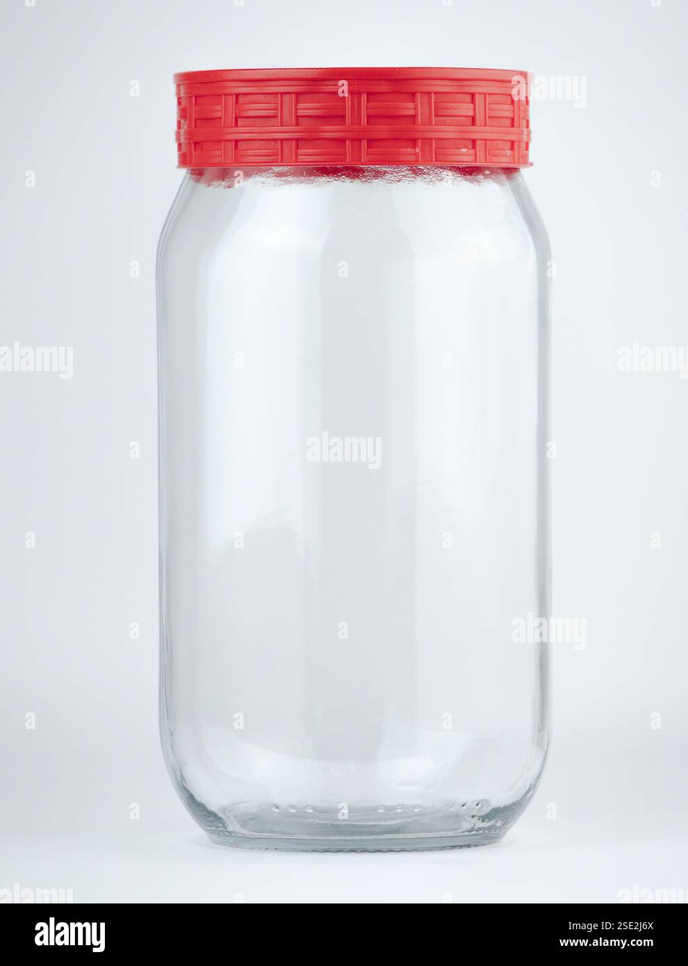 Clear jar red lid hi-res stock photography and images - Alamy