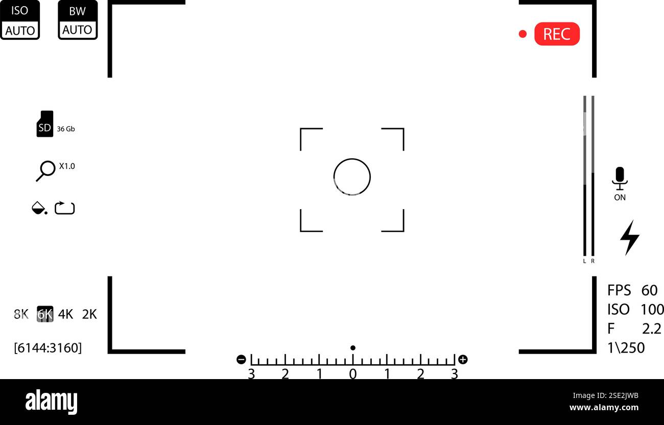 Capture camera template banner, photography and focus, shutter design ...